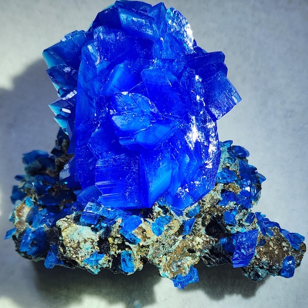 GIFT! XXL Rare PRUSKITE Ruby Crystal on Matrix Mineral Beautiful ...