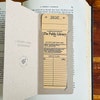 Old Fashioned Vintage Public Library Card Bookmark - Etsy