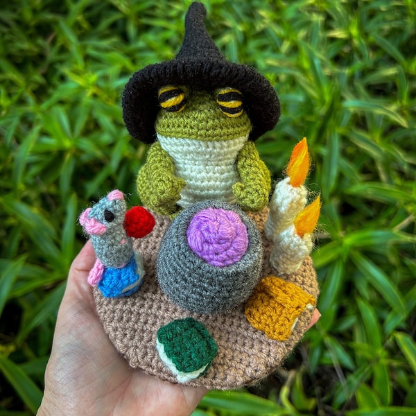 Crochet Pattern - Hocus Croakus Toad *** READ BEFORE PURCHASING*** - Etsy