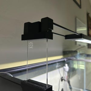 Nicrew Skyled Light Stand 2 Wide Base LED Riser, Fish Tank Light Lift ...