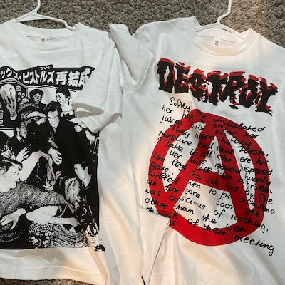 DESTROY Anarchist Love Story Seditionaries Style Punk Shirt by Addicted ...