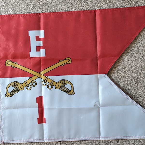 Custom Cavalry Guidon | Double Sided | 20"x27" | CAV | Free Shipping - Etsy