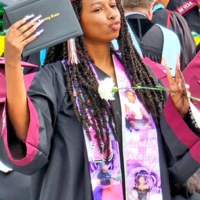 Graduation Stole 3D Printing Graduation Keepsake Graduation - Etsy