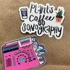 Sonographer Cursive Ombre Sticker-sonography Student Ultrasound Tech ...