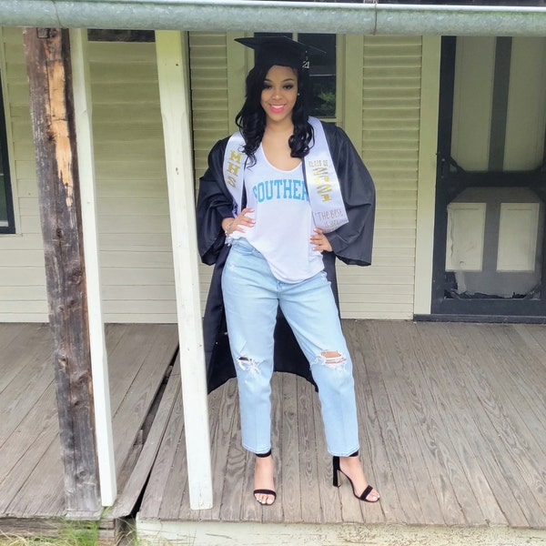 Custom Graduation Sash - Etsy