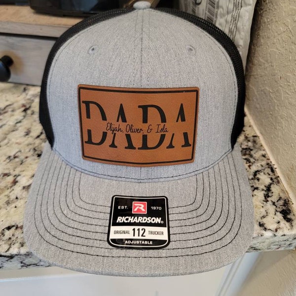 Custom Dad Hat With Kids Names Personalized Dad Hat Fathers Day Custom Dad Hat With Kids Names Personalized Dad Hat Fathers Day