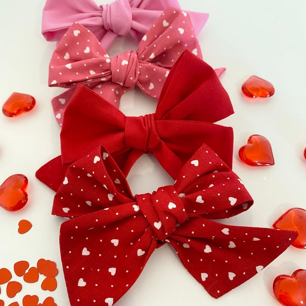 Baby Bow Pattern, Hair Bow Sewing Pattern, PDF Baby Hair Bow Pattern ...