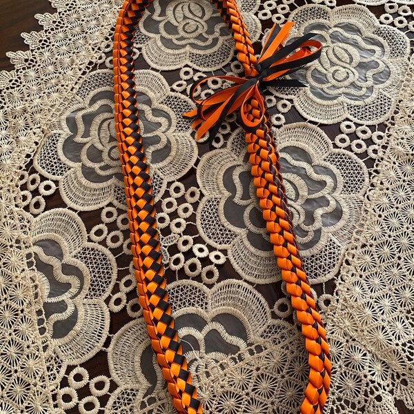 Double Braid Ribbon Lei - Etsy