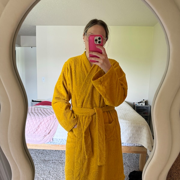 Robe Sewing Pattern - House Coat Sewing Tutorial - Bathrobe PDF Pattern for Women and Men - 11 ...