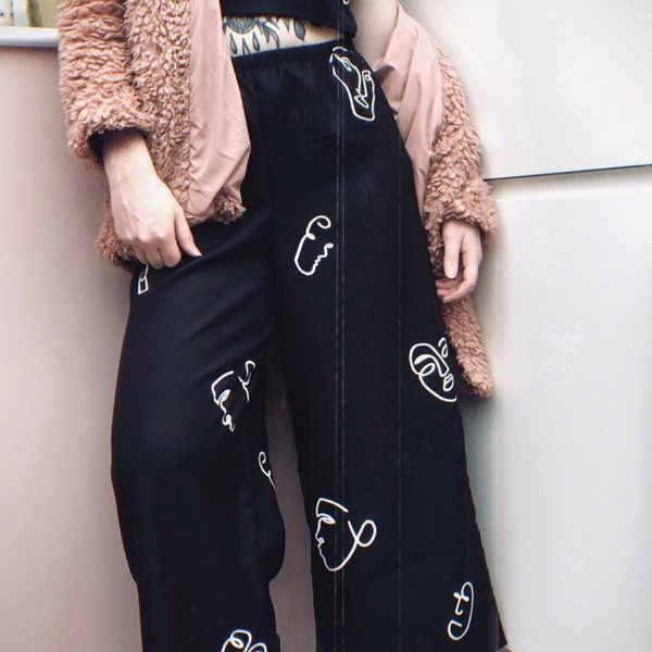 SILLY GOOSE Vintage Reworked Fabric Wall Hanging Quote Banner Floral ...