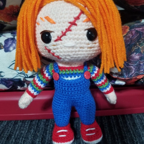 Crochet Doll Amigurumi Pattern Chucky Doll, PDF Pattern, English ...