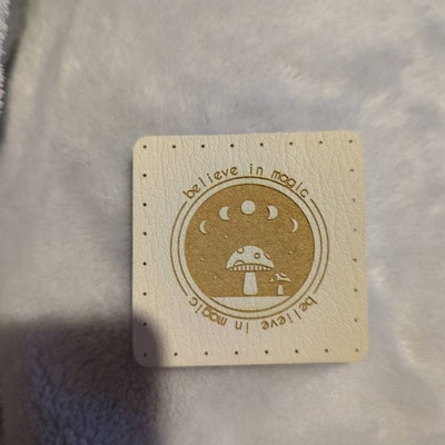 2 Inch Round Patches Faux Leather Patches - Etsy