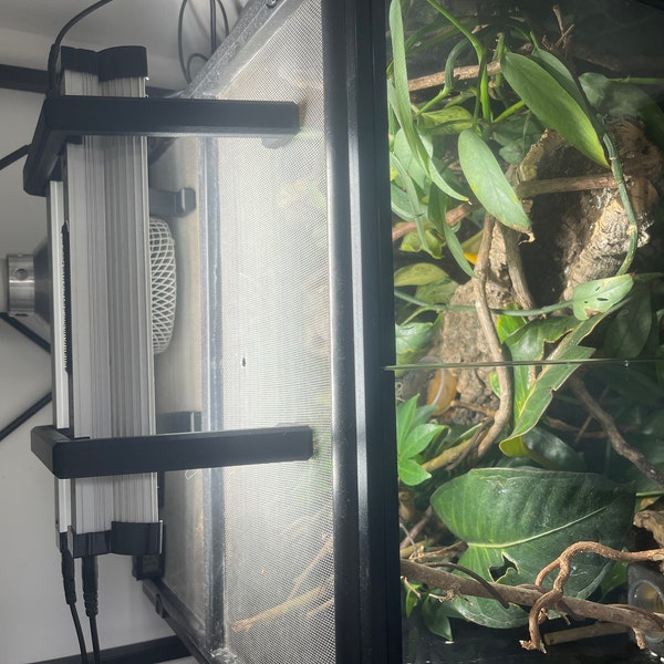 DOUBLE Arcadia UV Light Stand for Lumenize, Pro T5 & Jungle Dawn ...