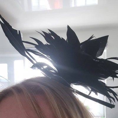 New Dusty Pink Colour Fascinator Hatinator With Headband Weddings Races ...