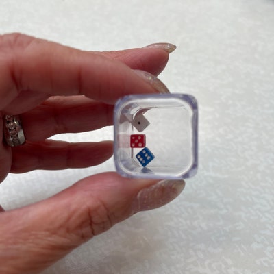 Heads Tails Coin Flip Dice Random Number Spinner Ring Blue RPG Tabletop ...