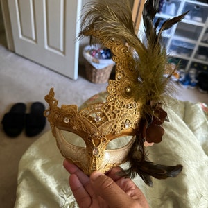 New Black Swan Masquerade Couples Mask Venetian Carnival Masquerade ...