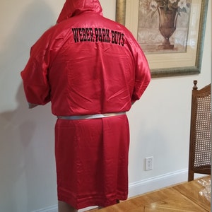 Adult Boxing Silk Satin Robes Custom Made Robes Personalized Robes ...