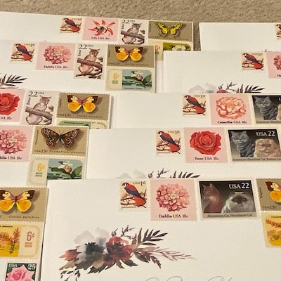 Custom Vintage Stamp Set Unique Personalized Vintage Stamp for 2ounce ...