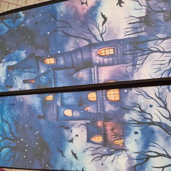 Starry Night Sky Digital Paper, Galaxy Digital Paper With Moon ...