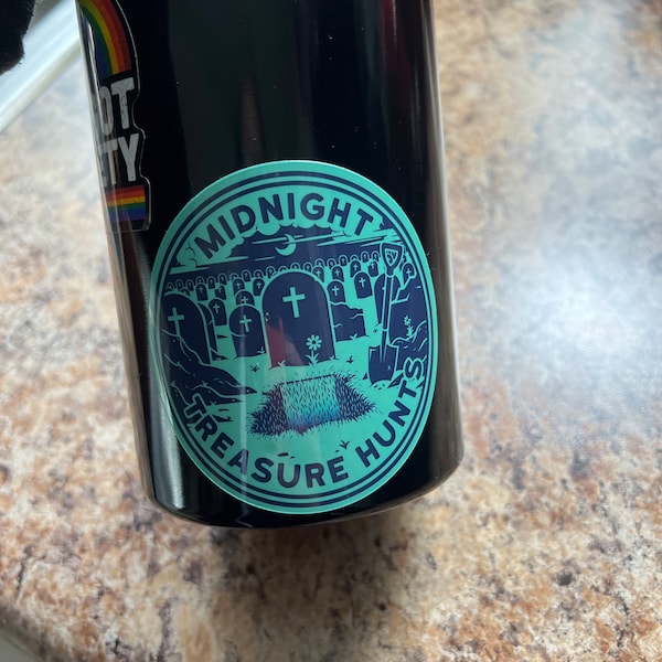 Midnight Treasure Hunts Sticker - Etsy