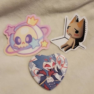 Noctyx Vtuber Buttons - Etsy