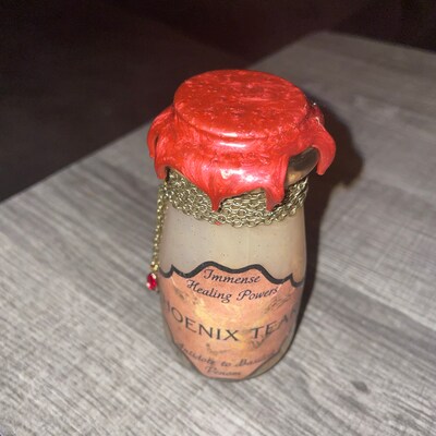 Phoenix Tears Magical Apothecary Potion Bottle Witch and Wizard Potion ...