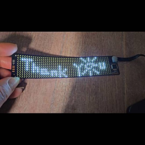 Paper-thin LED Matrix: DIY Tech Component for Wearables - Etsy