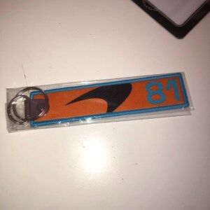Mclaren Formula 1 F1 Team and Drivers Woven Keychain - Etsy