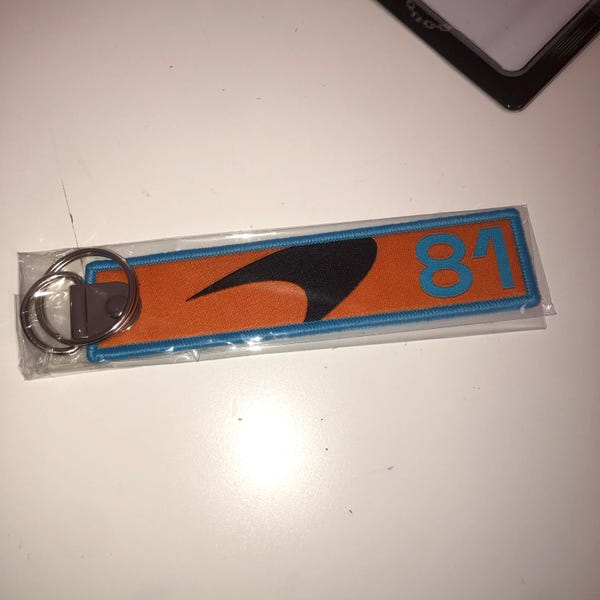 Mclaren Formula 1 F1 Team and Drivers Woven Keychain - Etsy