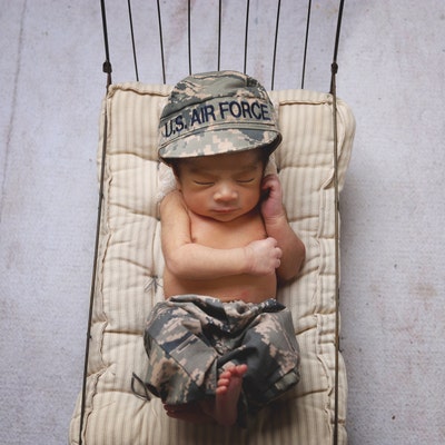 Air Force Inspired Baby Military SET ABU Camo - Etsy