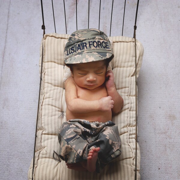 Air Force Inspired Baby Military SET - ABU Camo - Etsy