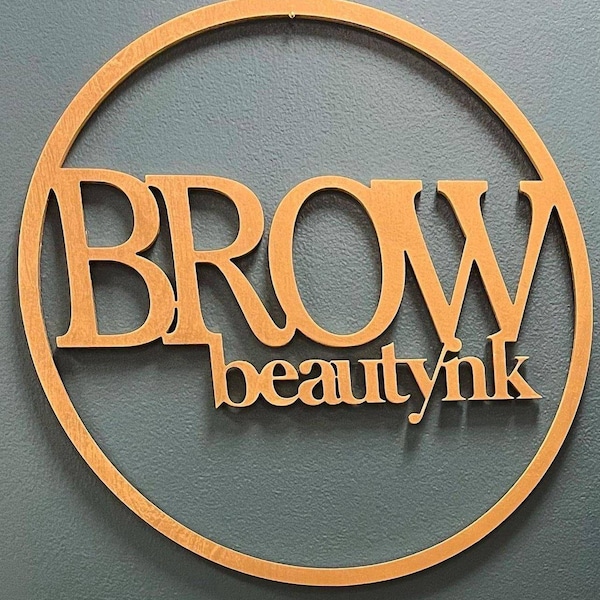 Custom 3D Business Logo Sign – Laser Cut Office Sign – Personalized ...