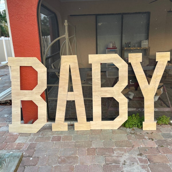 4ft Build Marquee Letters (A-Z & 0-9) DIY Wood Working Plans Digital ...