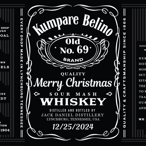 Printable Don Julio 50ml Pink Label, Personalized 1942 Mini Label ...