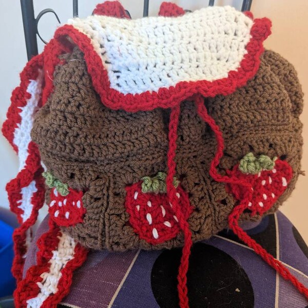 Heart Cake Purse Crochet Pattern, Heart Cake Bag Crochet Pattern, Cute ...
