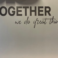 Together We Do Great Things Wall Decal - Teamwork Wall Art - Team ...