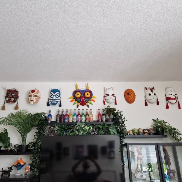 Anime Mask. Handmade With Custom Colors Haku Anbu .art for Collection ...