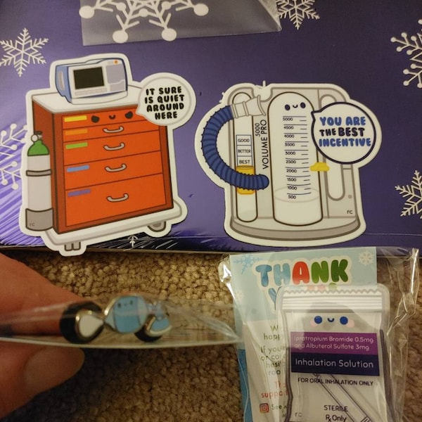 Best Incentive Spirometer Waterproof Vinyl Sticker for Nurses Week Gift ...
