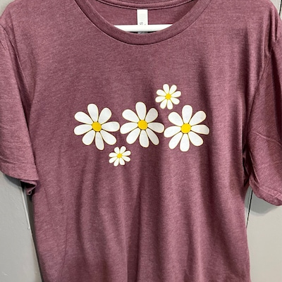 Daisy Women's Shirt, Wildflower Shirt, Spring Tee, Daisy Lover Shirt ...
