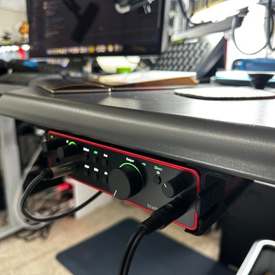 Schiit Magnius, Modius, Lokius Desk Mounting Bracket Reversible ...