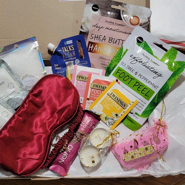 Goth Girl Gift Box, Witchy Woman Gifts, Customised Halloween Box, Self ...