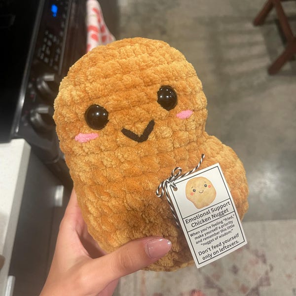 PRINTABLE Emotional Support Potato Tags, Display for Crochet Potatoes ...