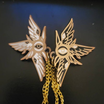 GOLD Angelus Antiqua Pin Set - Etsy