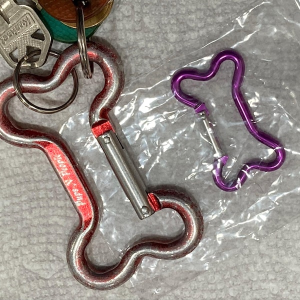 Dog Bone Carabiner | Key Chains , Key Fob , Car Keys | Clasp - Etsy