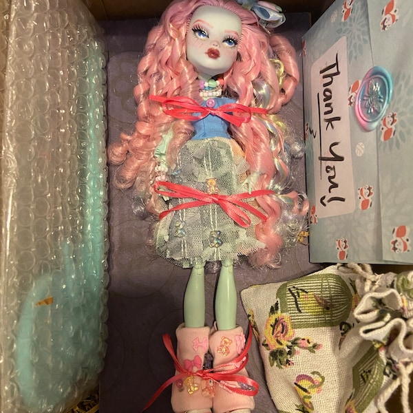 Custom OOAK Monster High Doll Kawaii Decora Kei Tokidoki Draculaura ...
