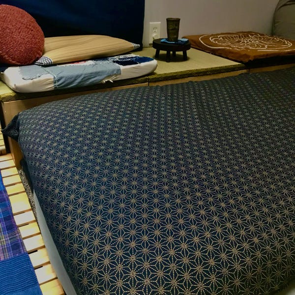 Japanese Zabuton Sitting Floor Cushion (includes Insert and Removable ...