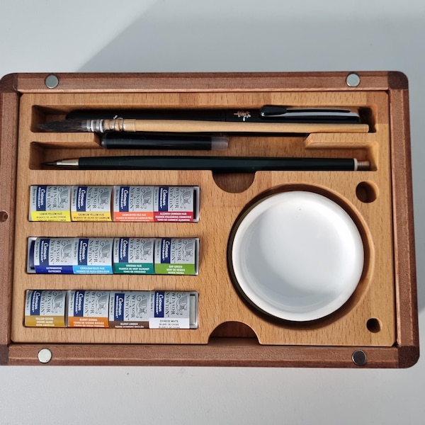 Maltese Color A5 Portable Watercolor Palette - Etsy