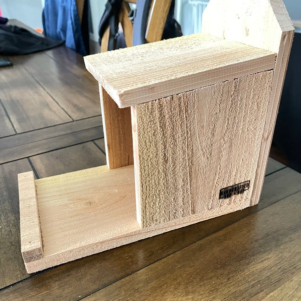 Cedar Bird Nesting Platform Shelter • Cedar Bird Nesting Box • Dove ...
