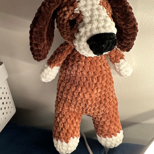 Puppy Snuggler Crochet Pattern. Dog Knotted Lovey Crochet Pattern ...