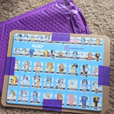 Bluey 2.0 Guessing Game Digital Download Bluey Themed Player Sheets You ...